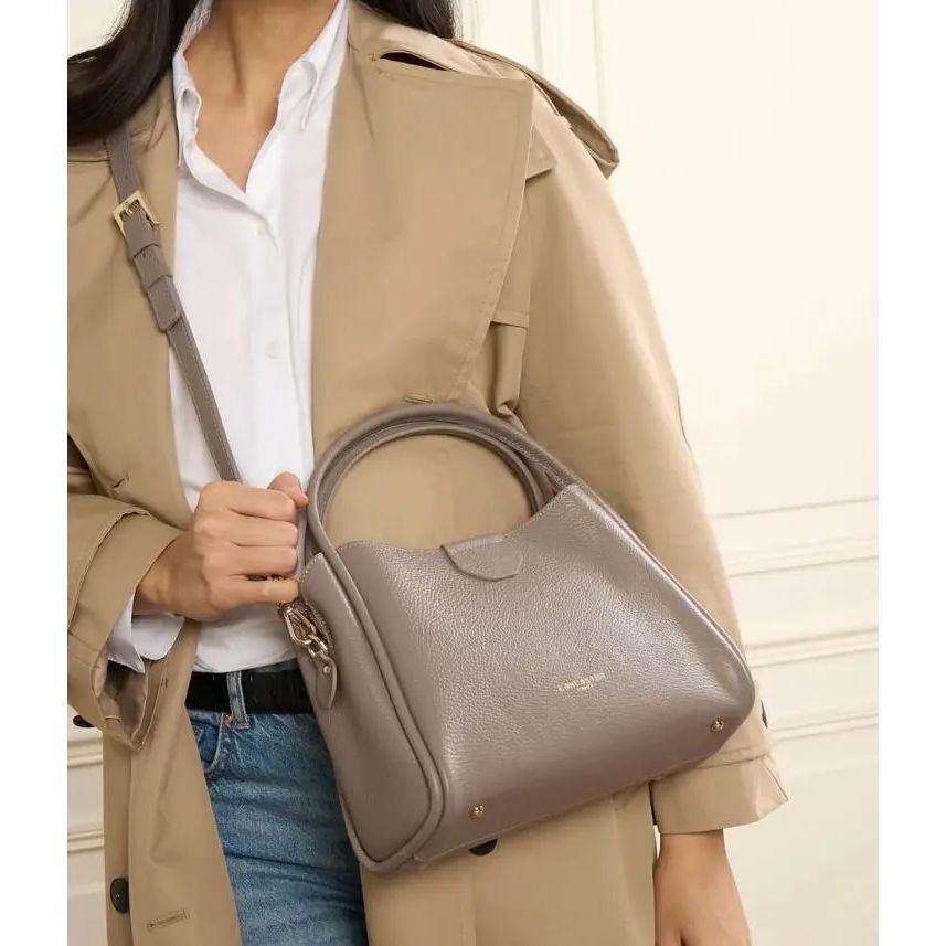 Sac à Main Lancaster Ida Double Galet Or Cuir | Sacs & Style