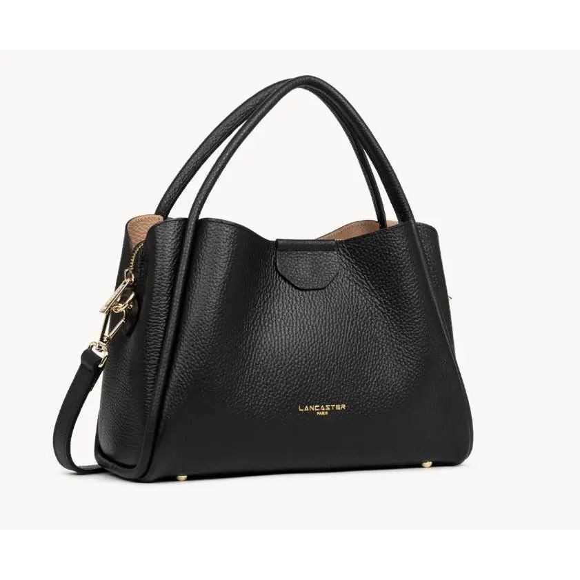 Sac à Main Lancaster Ida Double Noir Cuir | Sacs & Style– sportium store