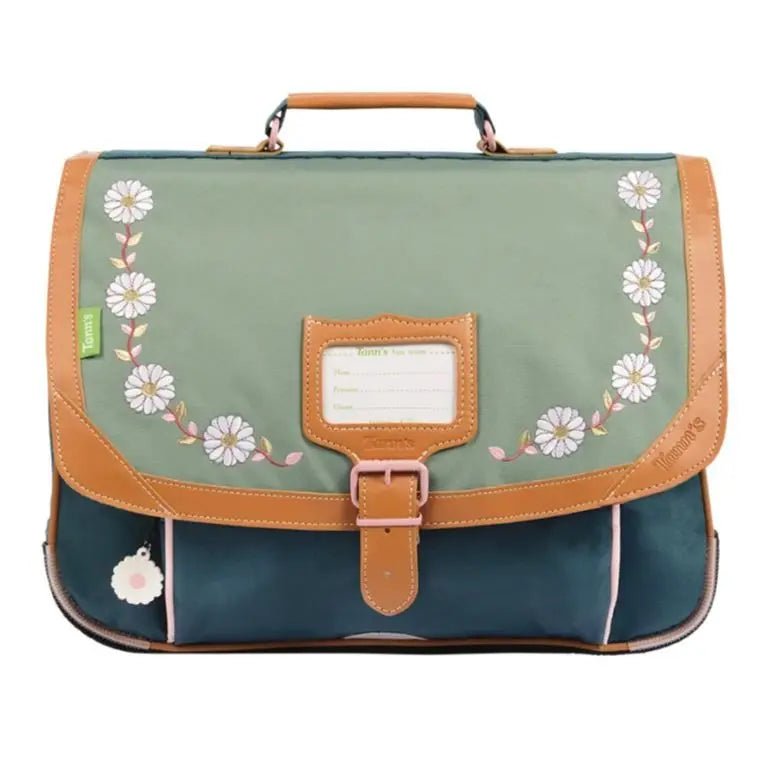 Cartable TANN'S Agathe Vert 38cm - Sac École Enfant | Sportium ...